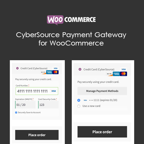 CyberSource Payment Gateway for WooCommerce – PluginTheme.Net