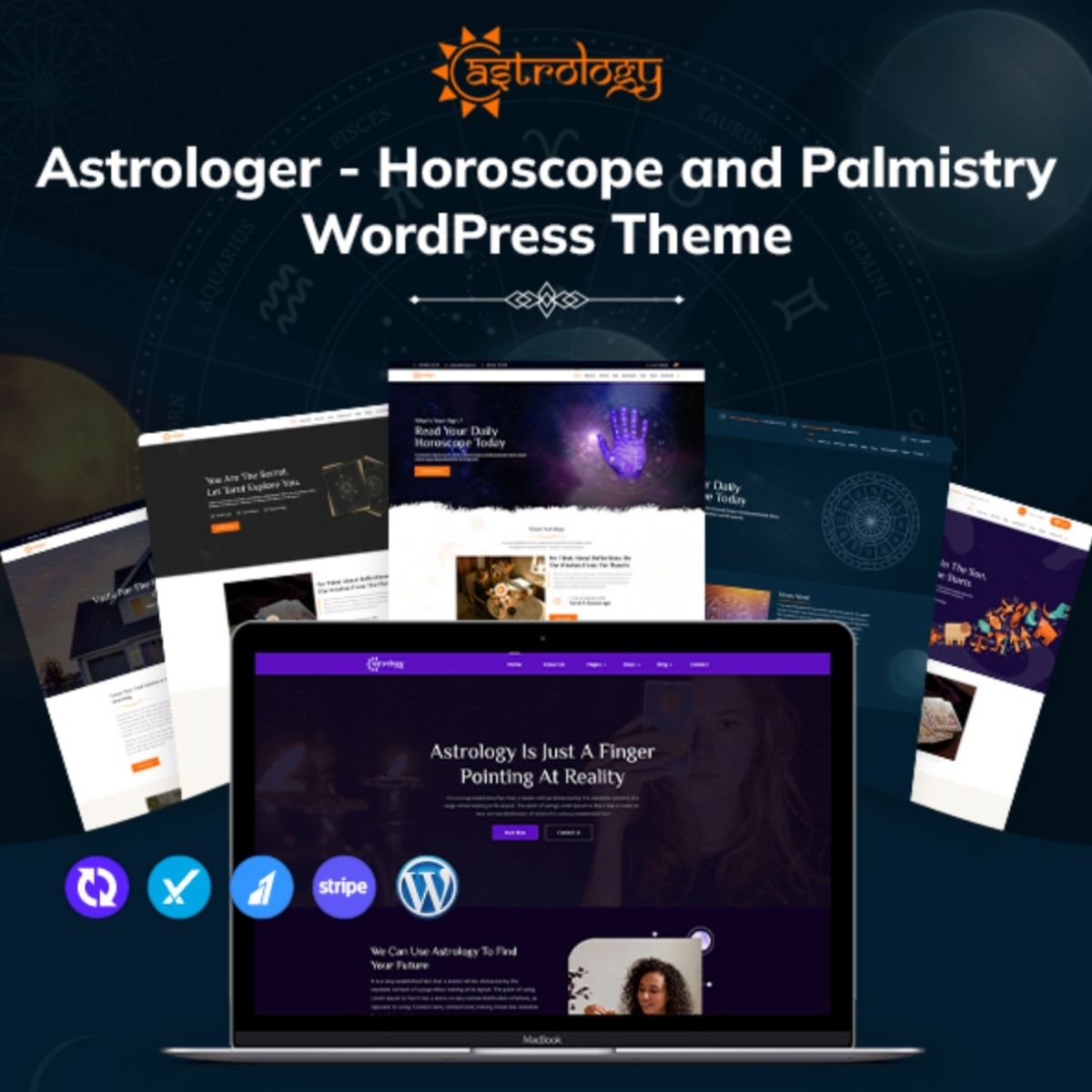 Astro Theme & Horoscope Astrology WordPress Theme With AI Content ...
